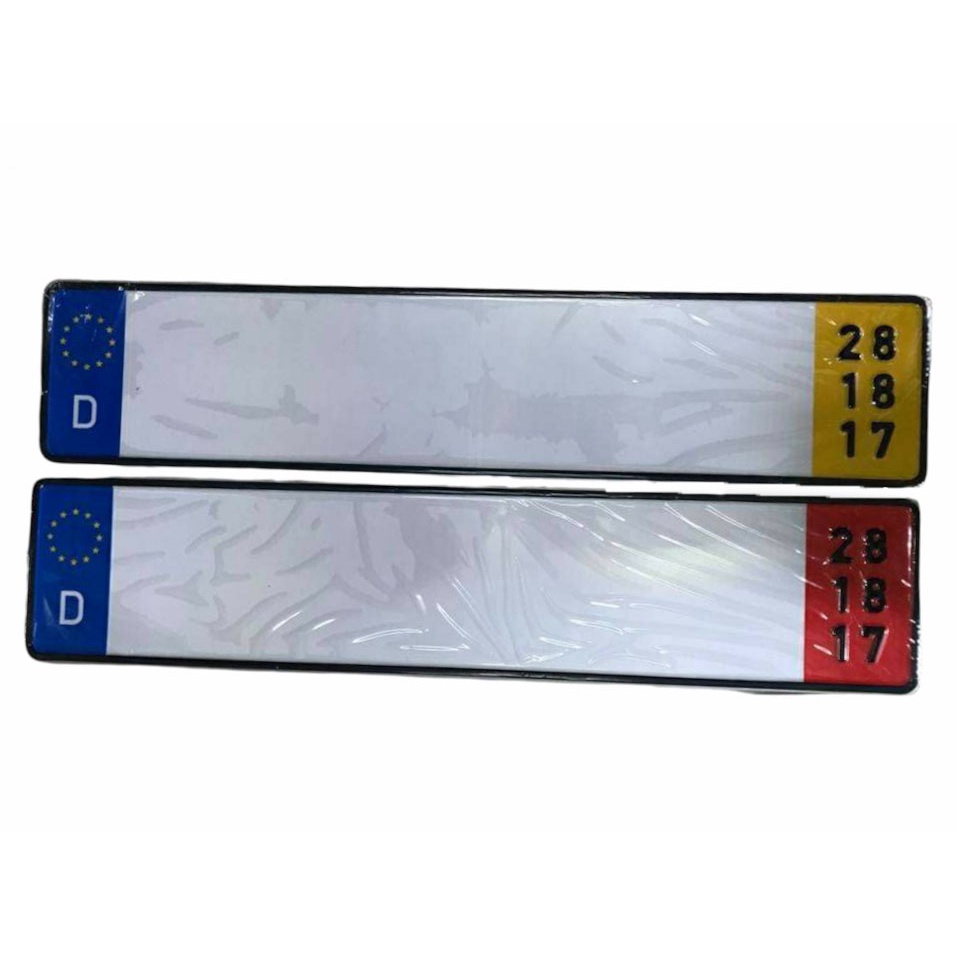 Euro Plate Car Plate Extension Universal SOLD AS PER PIECE | Shopee ...