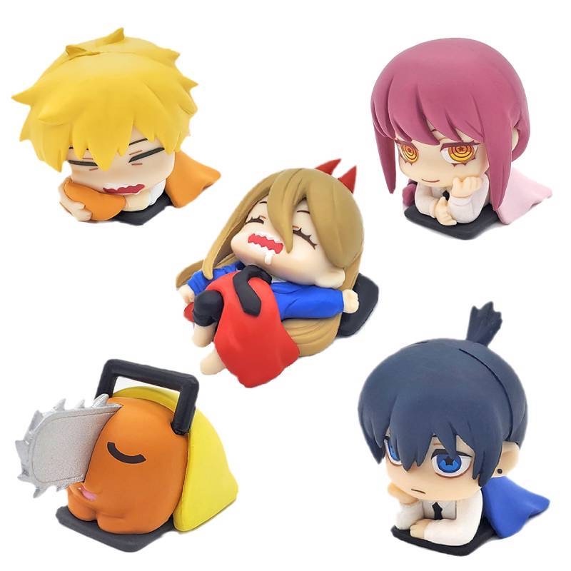Anime Chainsaw Man Sleeping Figure Denji Pochita Reze Hayakawa Aki ...