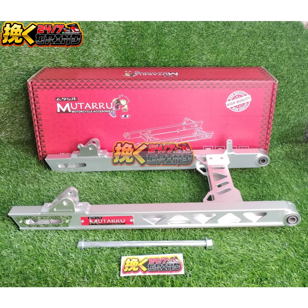 MUTARRU LIGHTEN SWING ARM +2 TRIANGLE CUT WITH FREE AXLEWAVE / XRM / RS ...