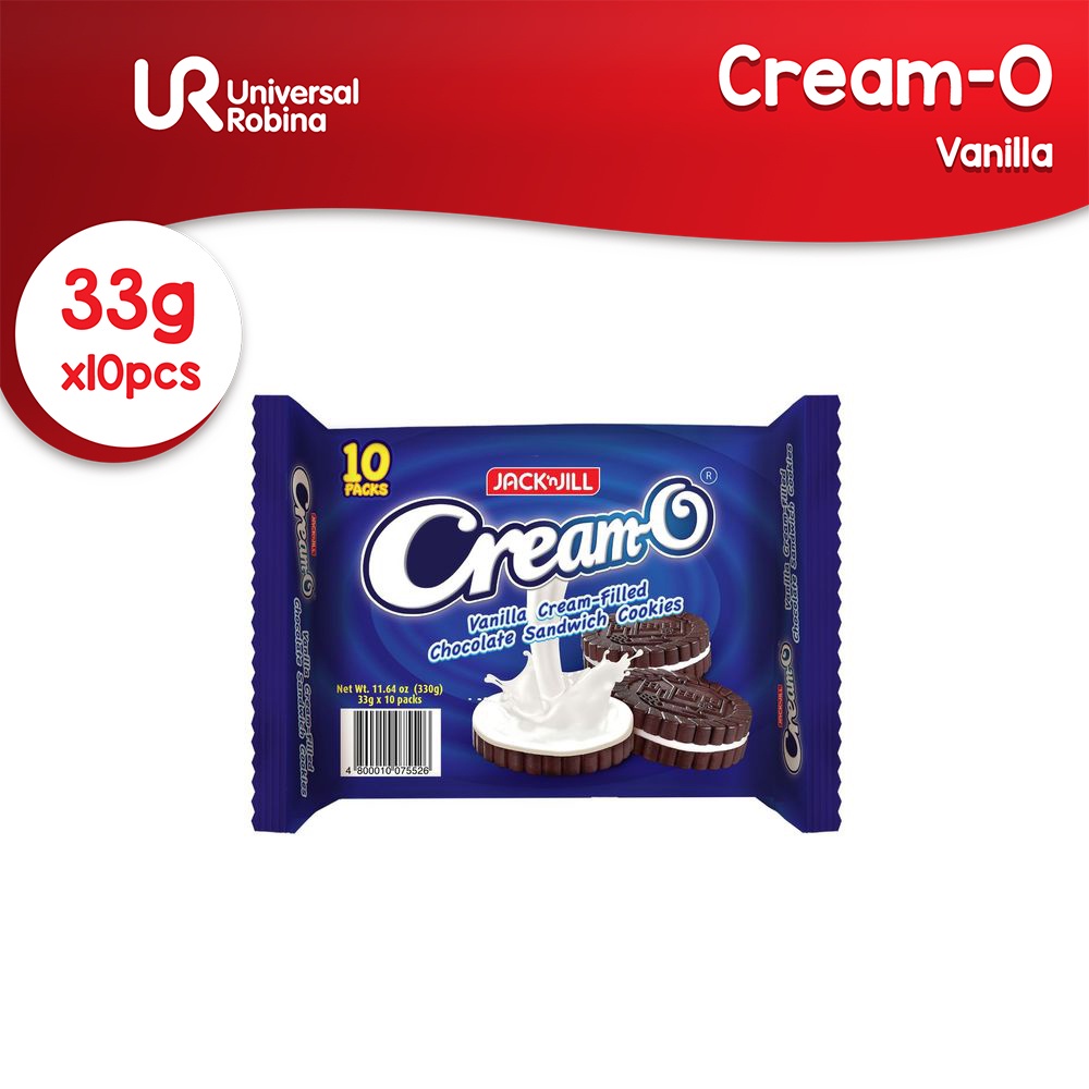 Cream-O Vanilla (33g x 10) | Shopee Philippines