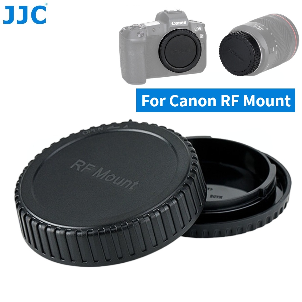 JJC RF Mount Camera Cap Rear Lens Cap for Canon Mirrorless Camera and ...