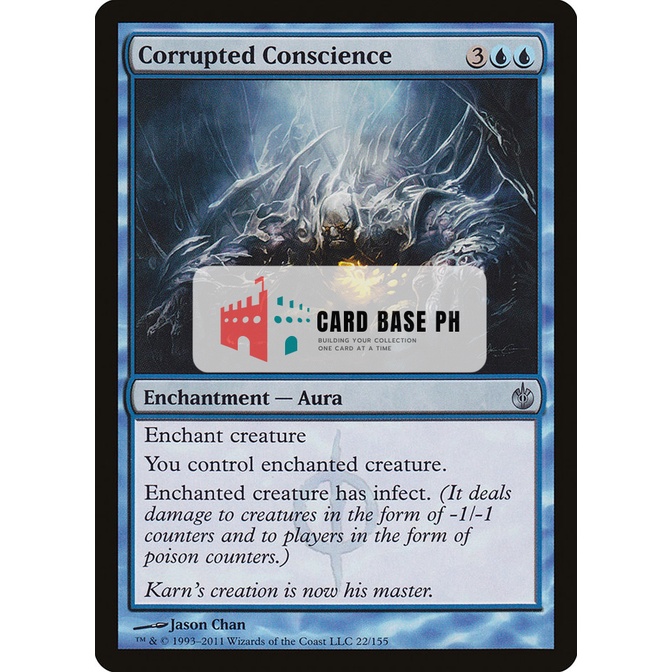 Corrupted Conscience - Magic the Gathering Trading Card | Shopee ...
