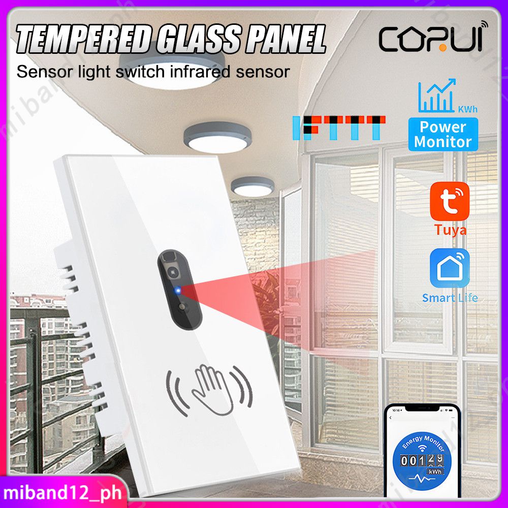Intelligent do not touch wall sensor switch panel glass switch ...