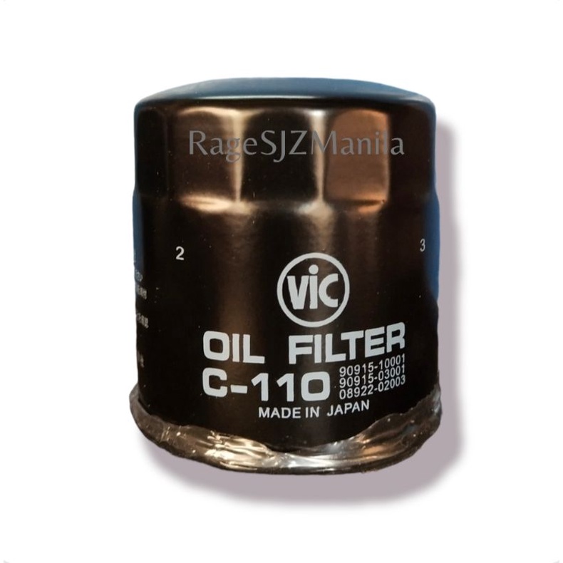 𝗩𝗜𝗖 𝗢𝗜𝗟 𝗙𝗜𝗟𝗧𝗘𝗥 C110 for 𝗧𝗢𝗬𝗢𝗧𝗔 | Shopee Philippines