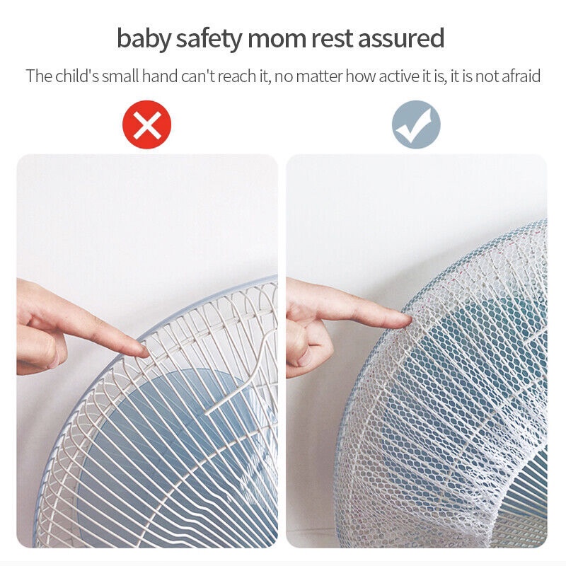 16-20 Inch Anti Pinch Fan Safety Cover Child Baby Fan Protection Covers ...