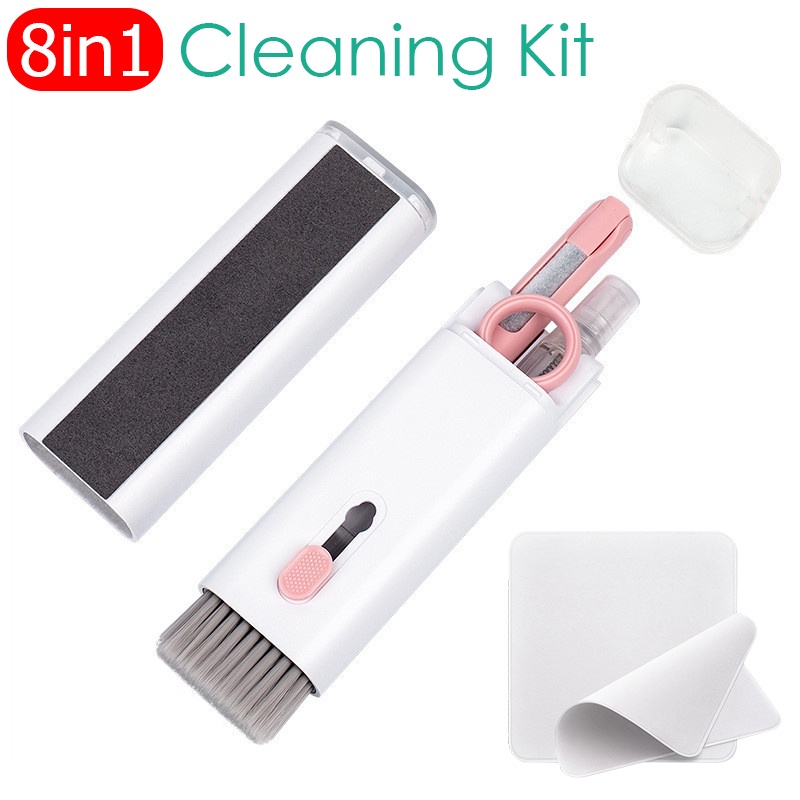 8 in 1 Laptop accessories multi-function Flocking cleaning kit Keyboard ...