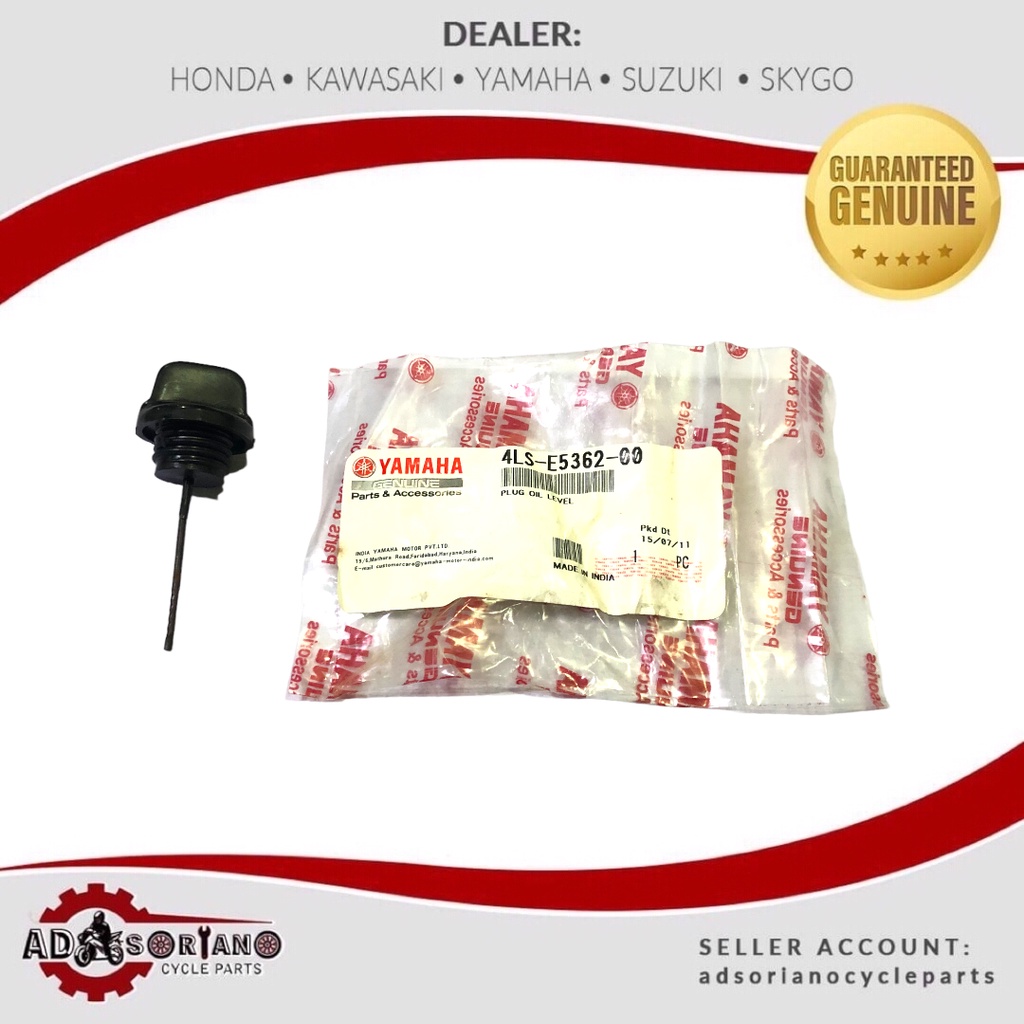 YAMAHA STX 125 PLUG OIL LEVEL 4LS-E5362-00 | Shopee Philippines