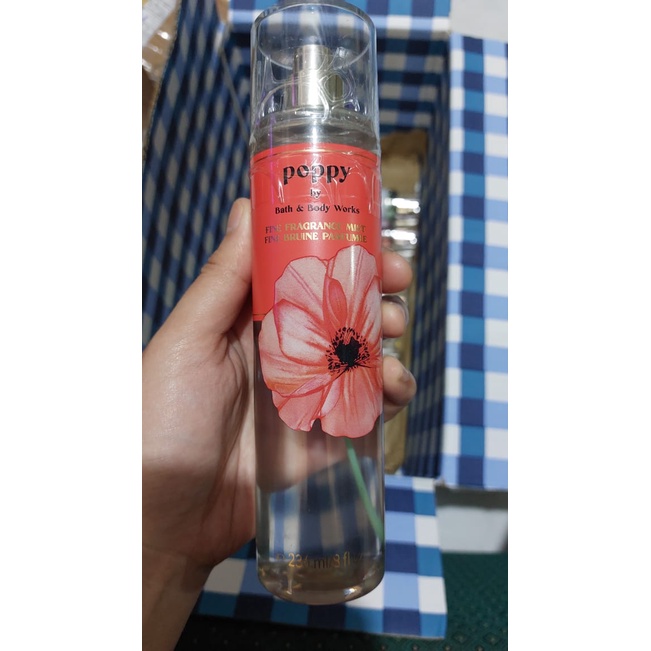 Poppy Fine Fragrance Mist by Bath and Body Works | Shopee Philippines