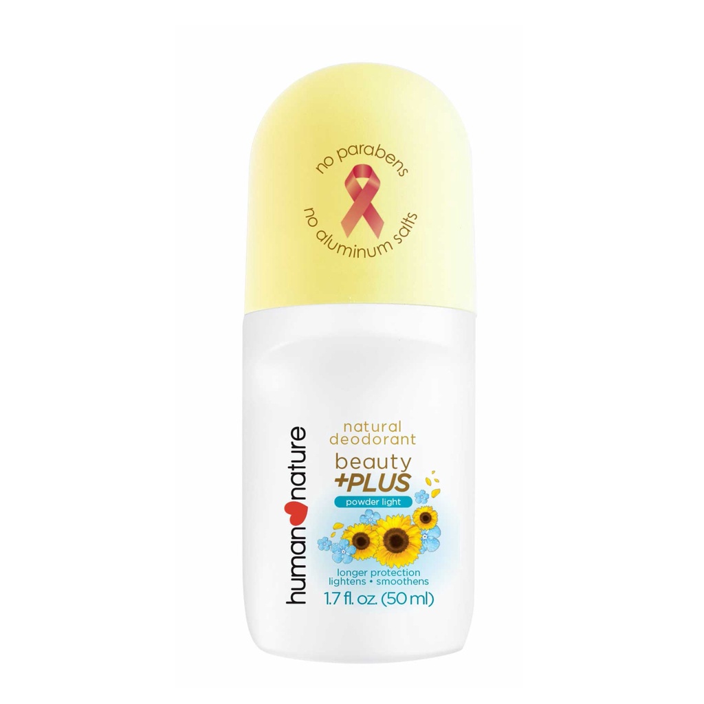 Human Nature Powder Light Beauty +Plus Deo Roll-On | Shopee Philippines