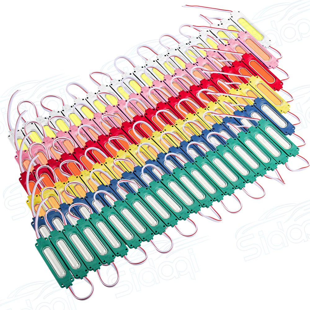 10/20Pcs 12 24V Led Module Truck Side Marker Indicator Light Cob 6 Led ...