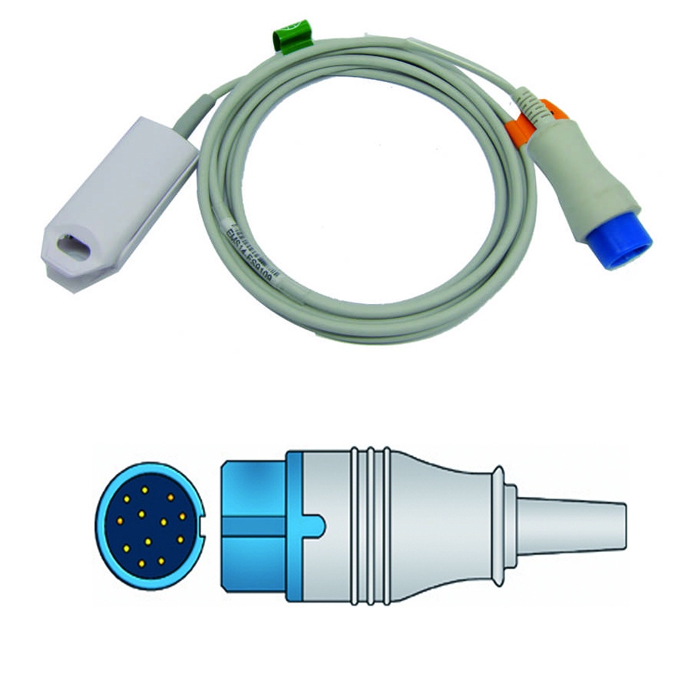 Compatible with Comen C50, C90,12 Pin, Digital Type of Monitor Spo2 ...