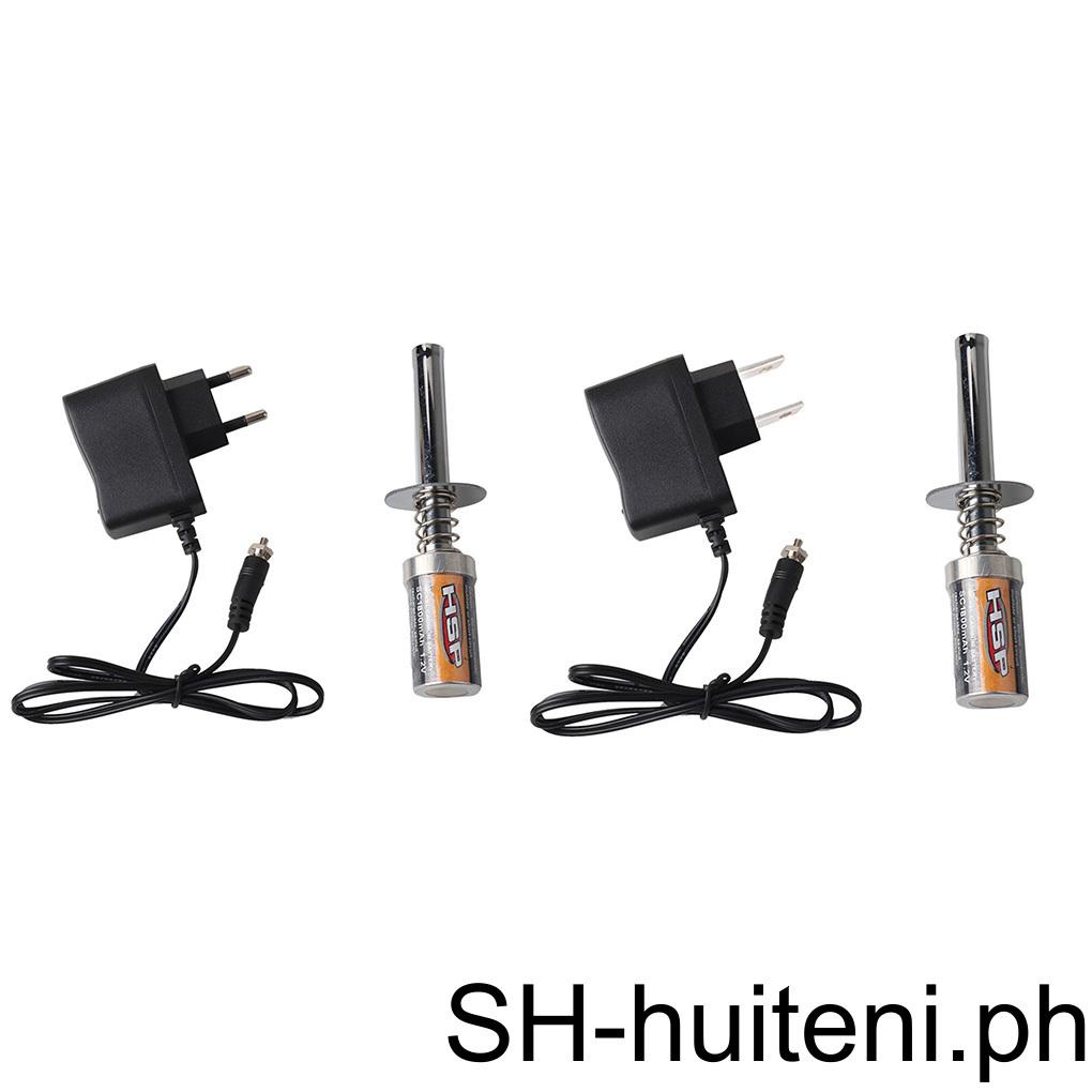 Pro Glow Plug Igniter Starter For Truck Car W/Charger 1:8 1:10HSP Plane ...
