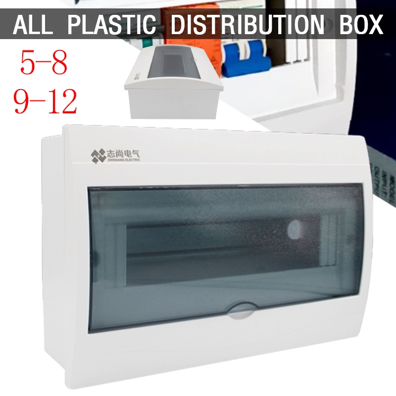 4 Ways And 8 Ways And 12ways And 16ways 18ways Breaker Enclosure Distribution Box | Shopee ...