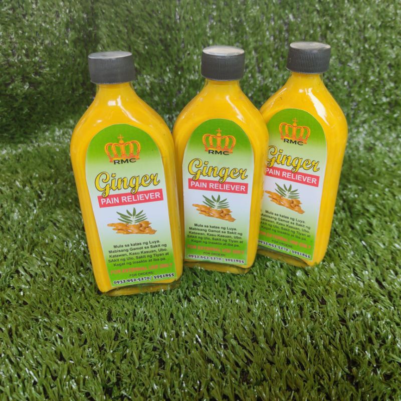 GinGer TURMERIC Liniment Or Oil Of Your Choice 100 ml | Shopee Philippines