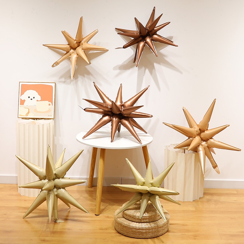 22 27 inch conjoined light Exploding explosion star balloon wedding ...