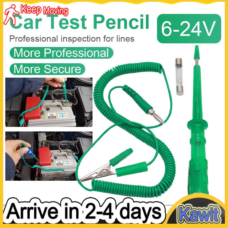 Motorcycle Circuit Tester DC 6V 12V 24V Auto Car Circuit Tester Battery ...