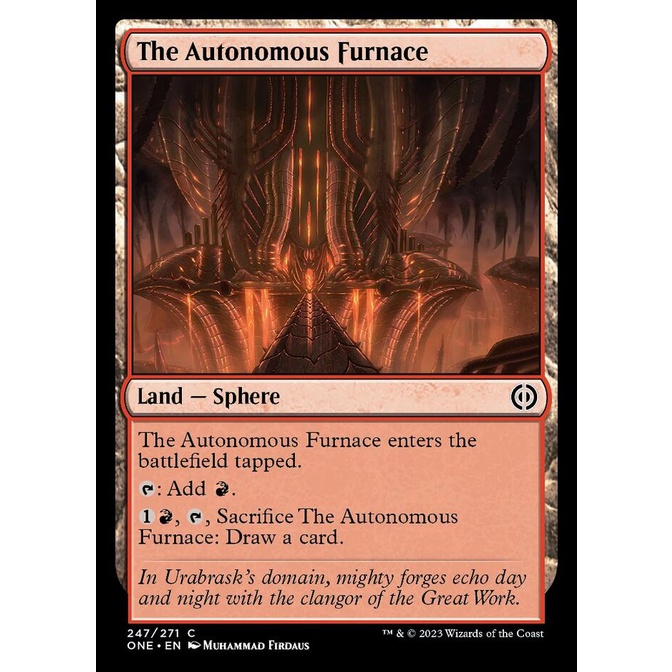 Magic the Gathering | The Autonomous Furnace | Shopee Philippines