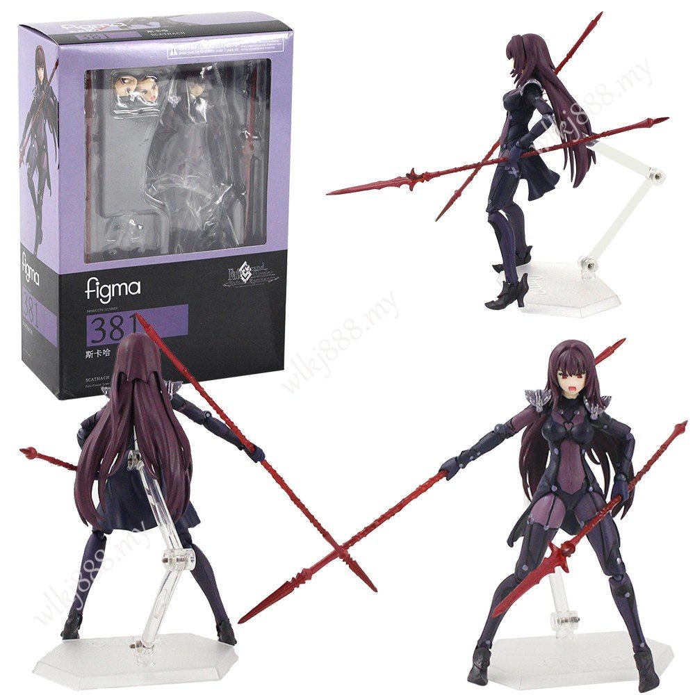 15cm Fate Grand Order Lancer Scathach Figma 381 PVC Figma Fate Action ...