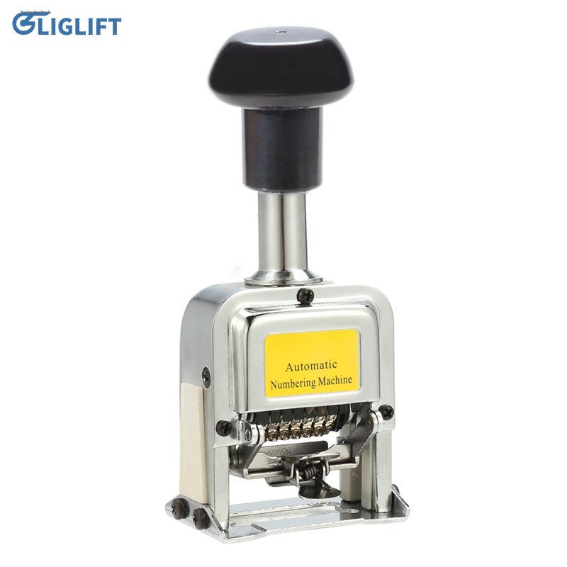 Automatic Number Machine Stick Stamp 7 Digit Numbering Machine Into The ...