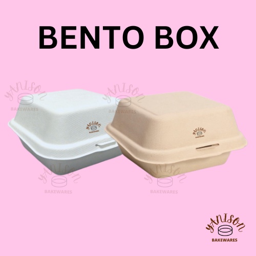 Bento Cake Box / Bento Box / Bento 4x2 , 4x3 Cake Box / Mini Cake Box ...