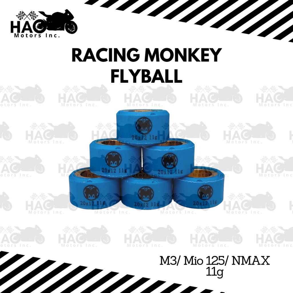 FLYBALL 6PCS/ 3PCS MIO125/M3/NMAX/AEROX (7g, 8g, 9g, 10g, 11g, 12g, 13g ...