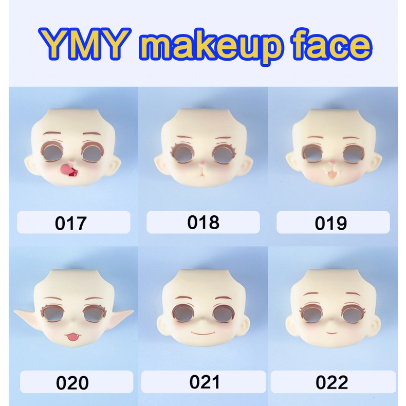 YMY doll face replacement face ob11 open eye face shell gsc Nendoroid ...
