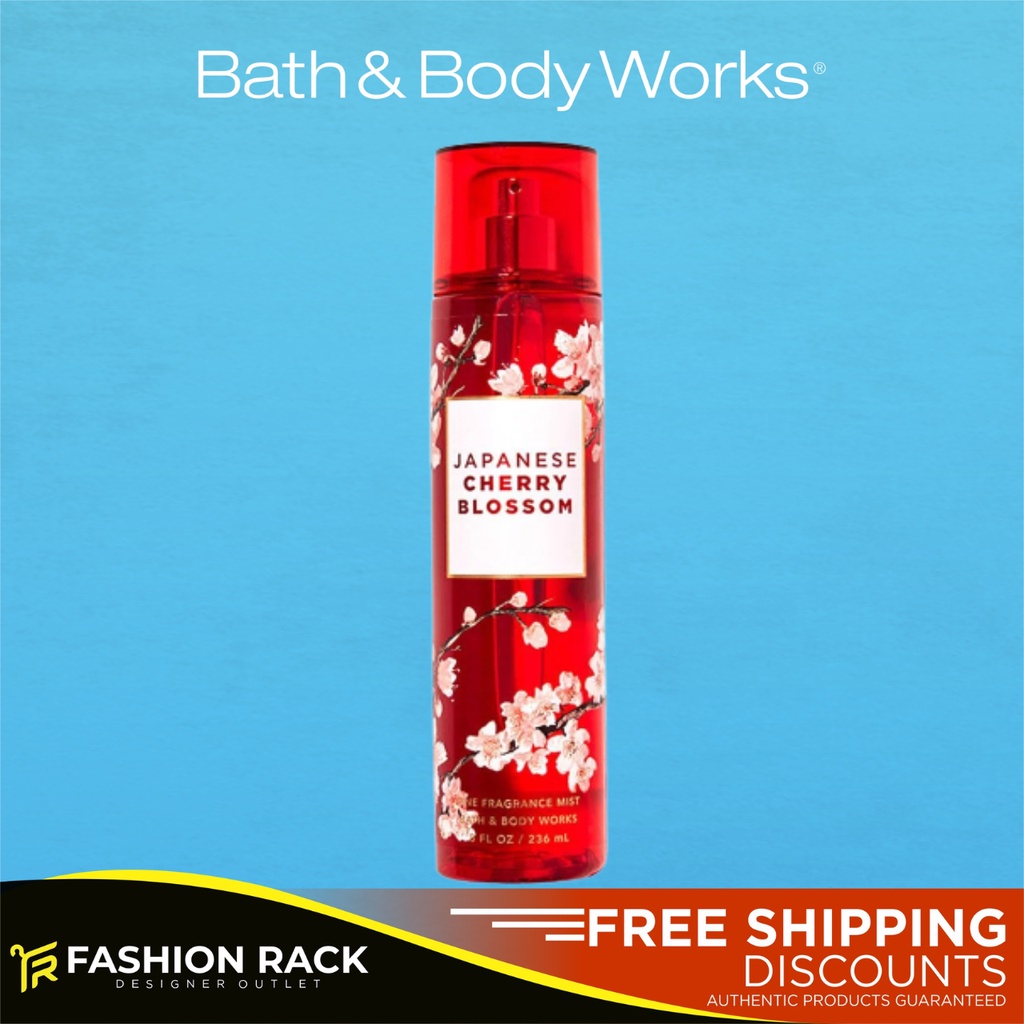 Bath & Body Works Japanese Cherry Blossom Fine Fragrance Mist 236Ml | Shopee Philippines