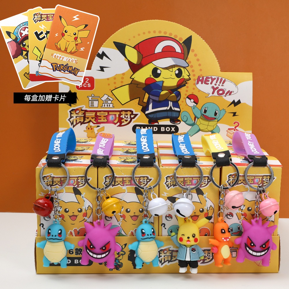 Pokemon Pikachu Blind box figure Toy Play Blind Box Trendy Tiktok ...