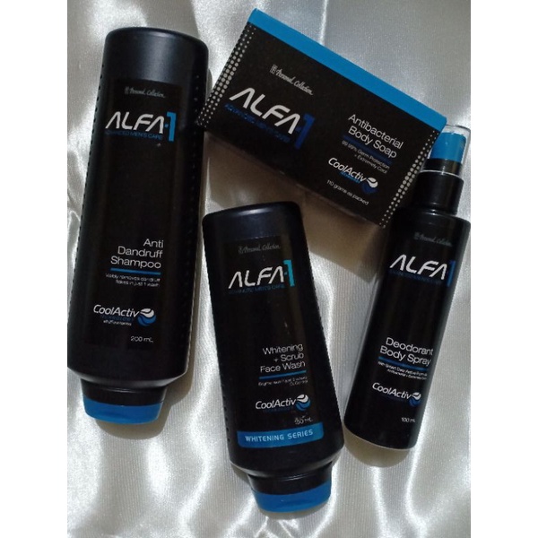 ALFA-1 DEODORANT BODY SPRAY/ALFA-1 SOAP/ALFA-1 FACE WASH/ALFA-1 SHAMPOO ...