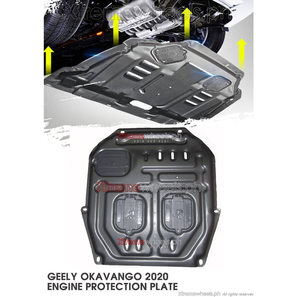 Geely okavango 2020-2023 Hard Steel Under Engine Cover Protector / Skid ...