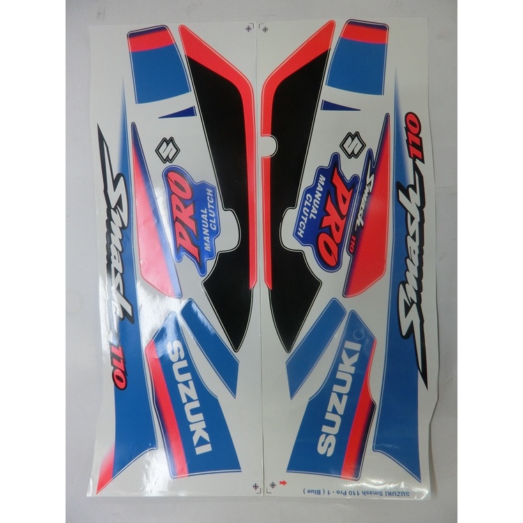 STICKER BODY SMASH PRO BLUE | Shopee Philippines