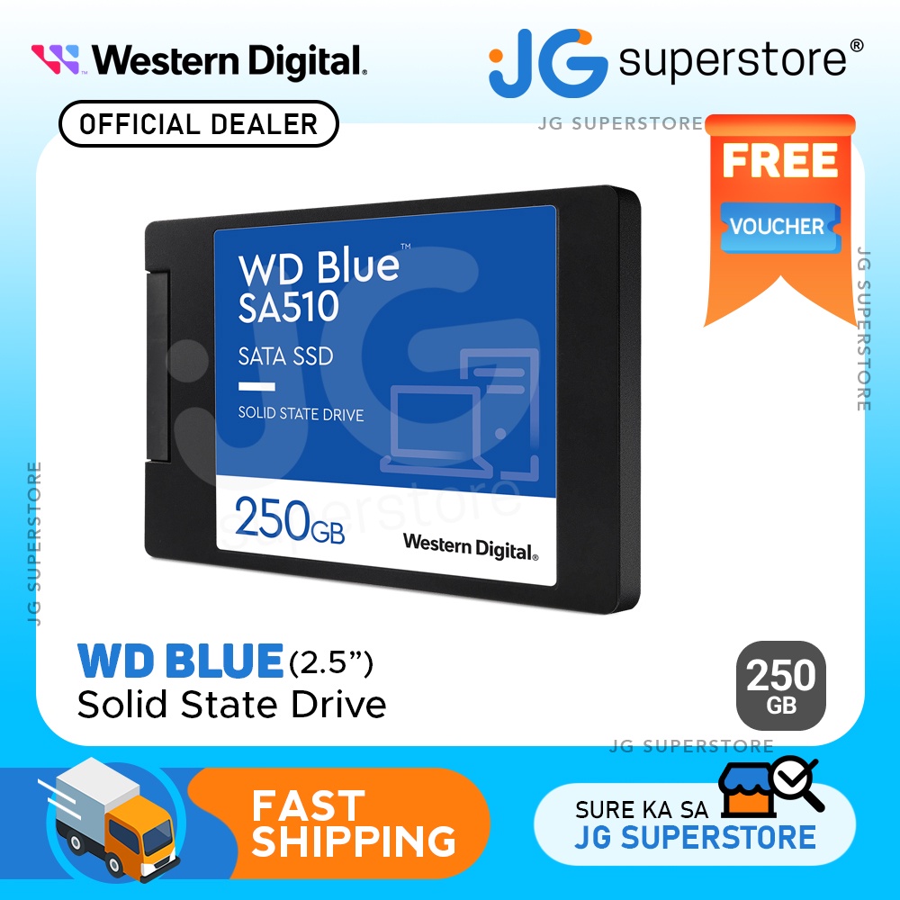 Western Digital WD Blue 2.5" SATA III SSD Solid State Drive Storage w ...