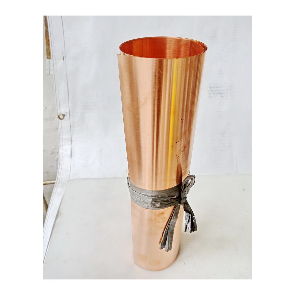 New Copper Plate (coper) Sheet 0.15mm thick (36 x 120 cm) | Shopee ...