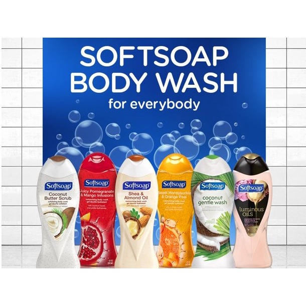 Softsoap Body Wash 20 oz (591mL) | Shopee Philippines