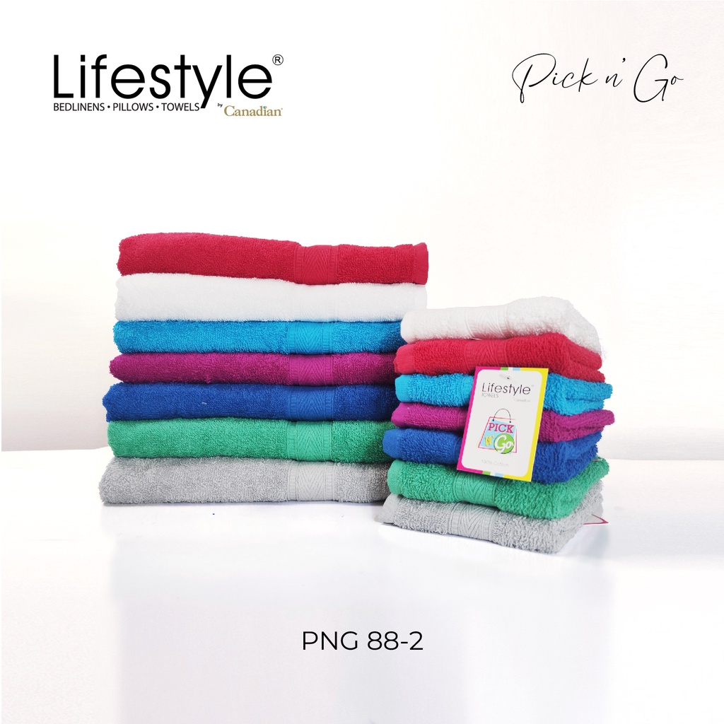 Lifestyle by Canadian Towel Pick N' Go #88-2 OEKO-TEX Towel Set ...