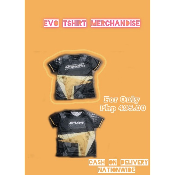Evo Official Merchandise Drifit Tshirt | Shopee Philippines