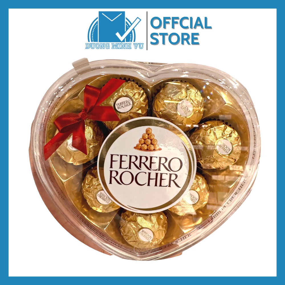 Ferrero Rocher Chocolate Heart Box 100G | Shopee Philippines