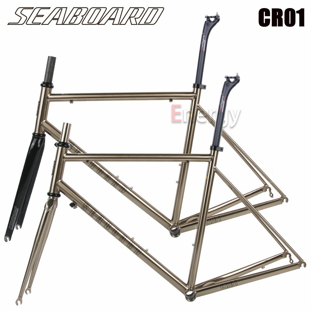 SEABOARD CR01 ultra-light road bicycle frame 700Cc Renault 520 steel ...