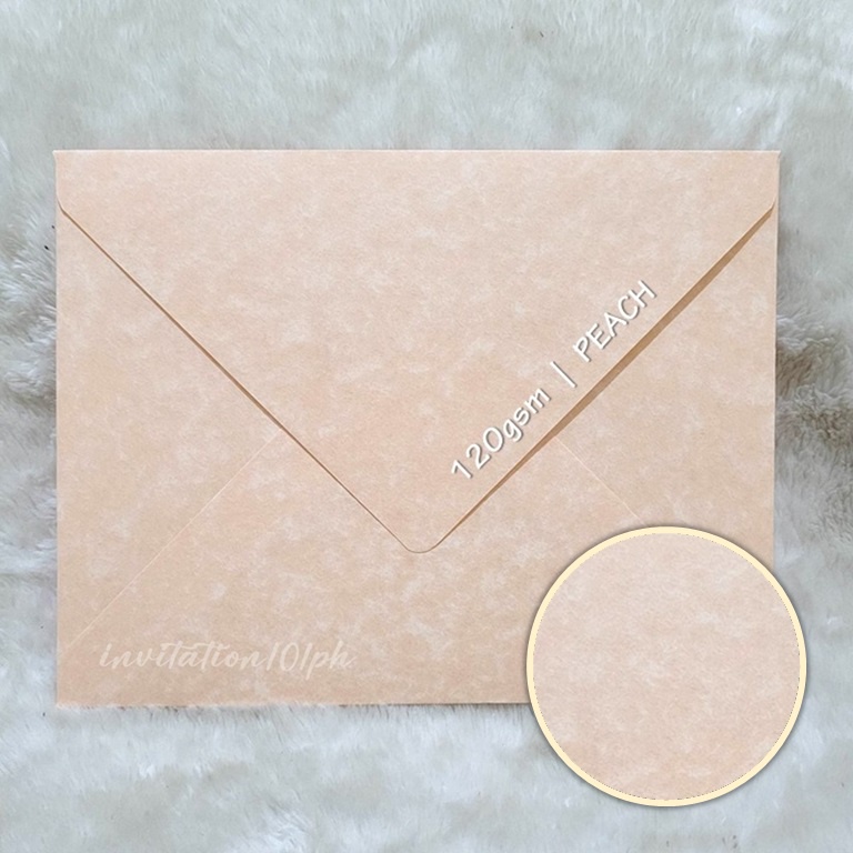 5R Envelope [Textured /Linen] 120gsm Invitation Letter Envelop | Shopee ...