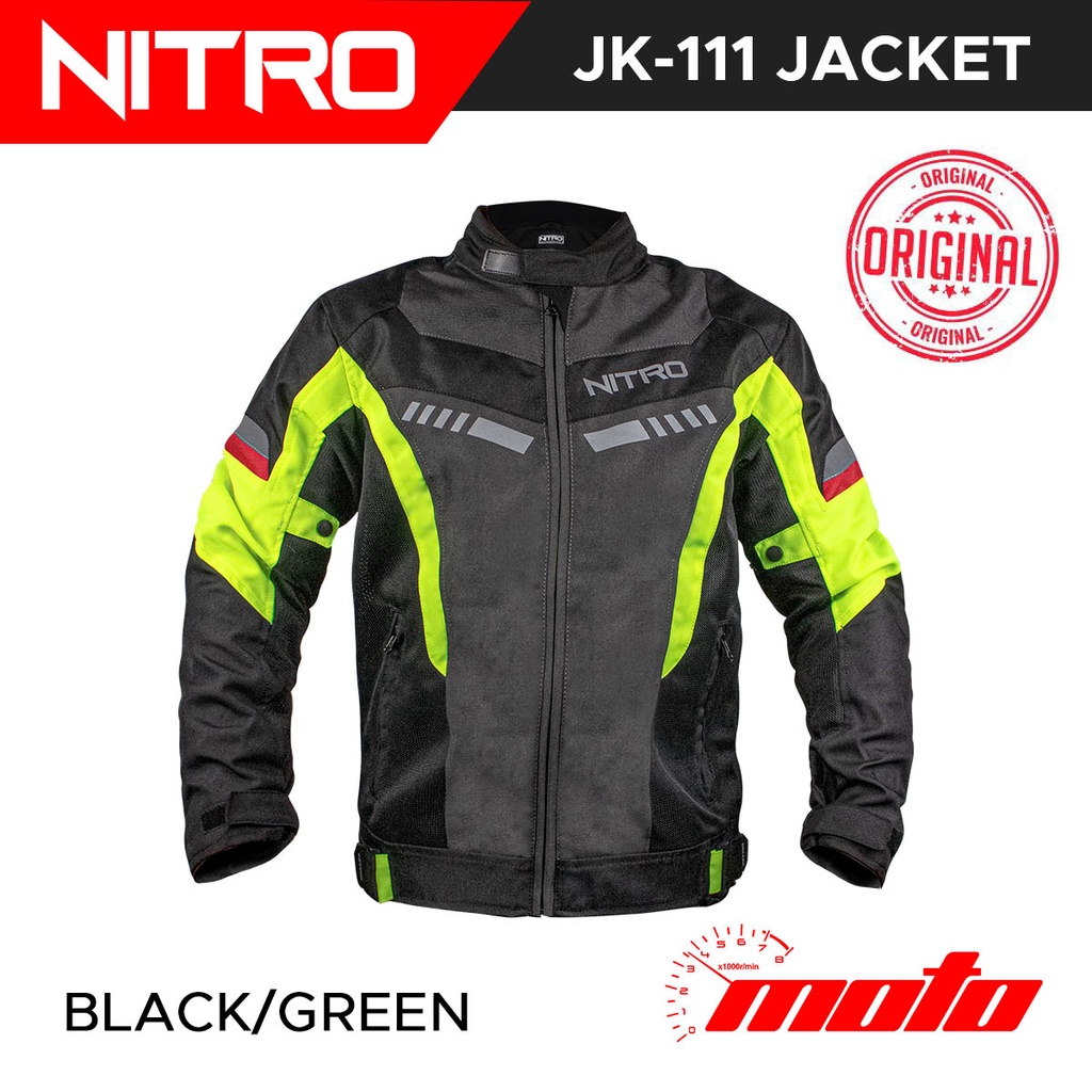 Moto NITRO Riding Jacket JK-111 | Shopee Philippines