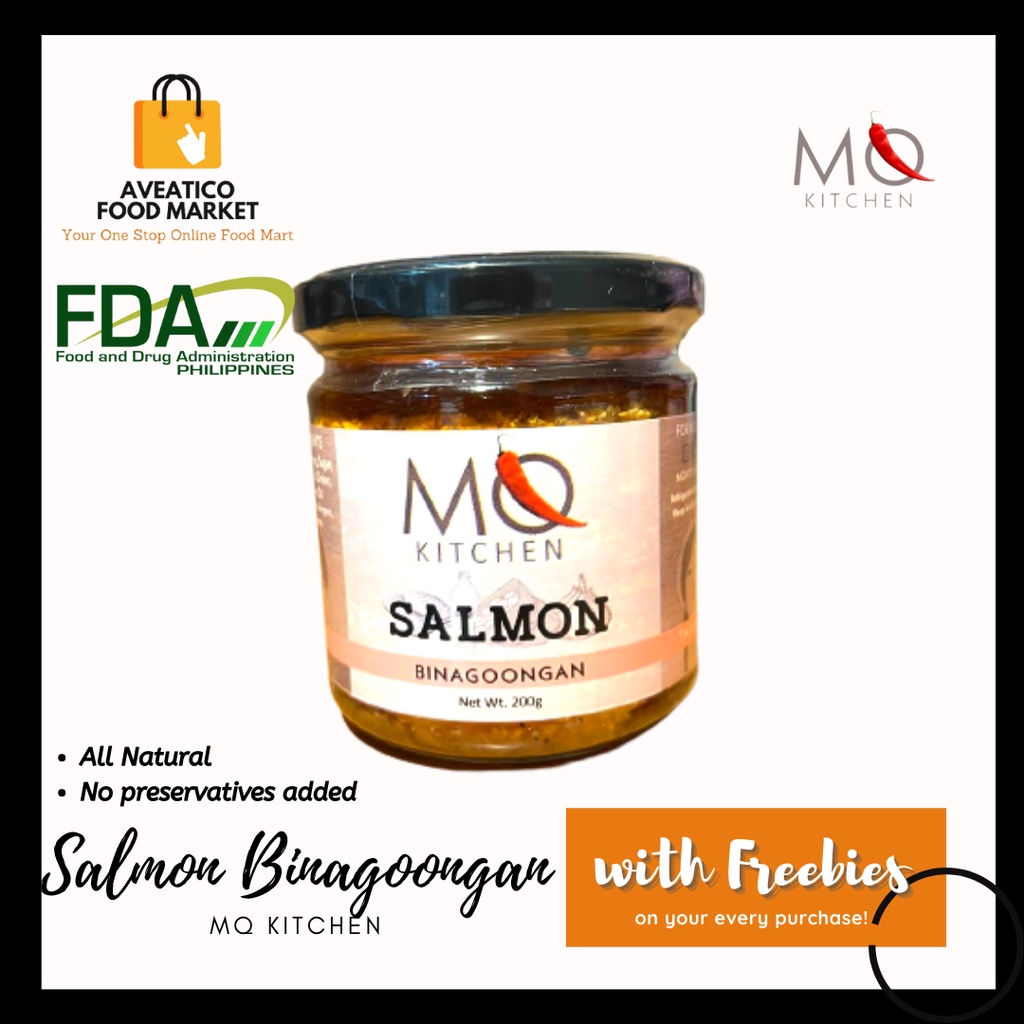 (COD) MQ KITCHEN Salmon Bagoong ONHAND | Shopee Philippines