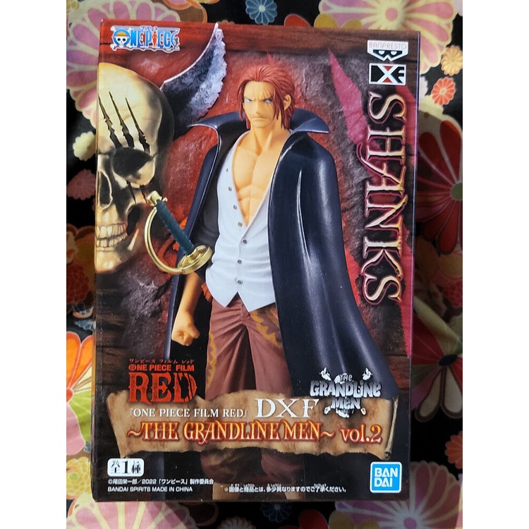 One Piece FILM RED Shanks Figure DXF THE GRANDLINE MEN vol.2 Banpresto | Shopee Philippines