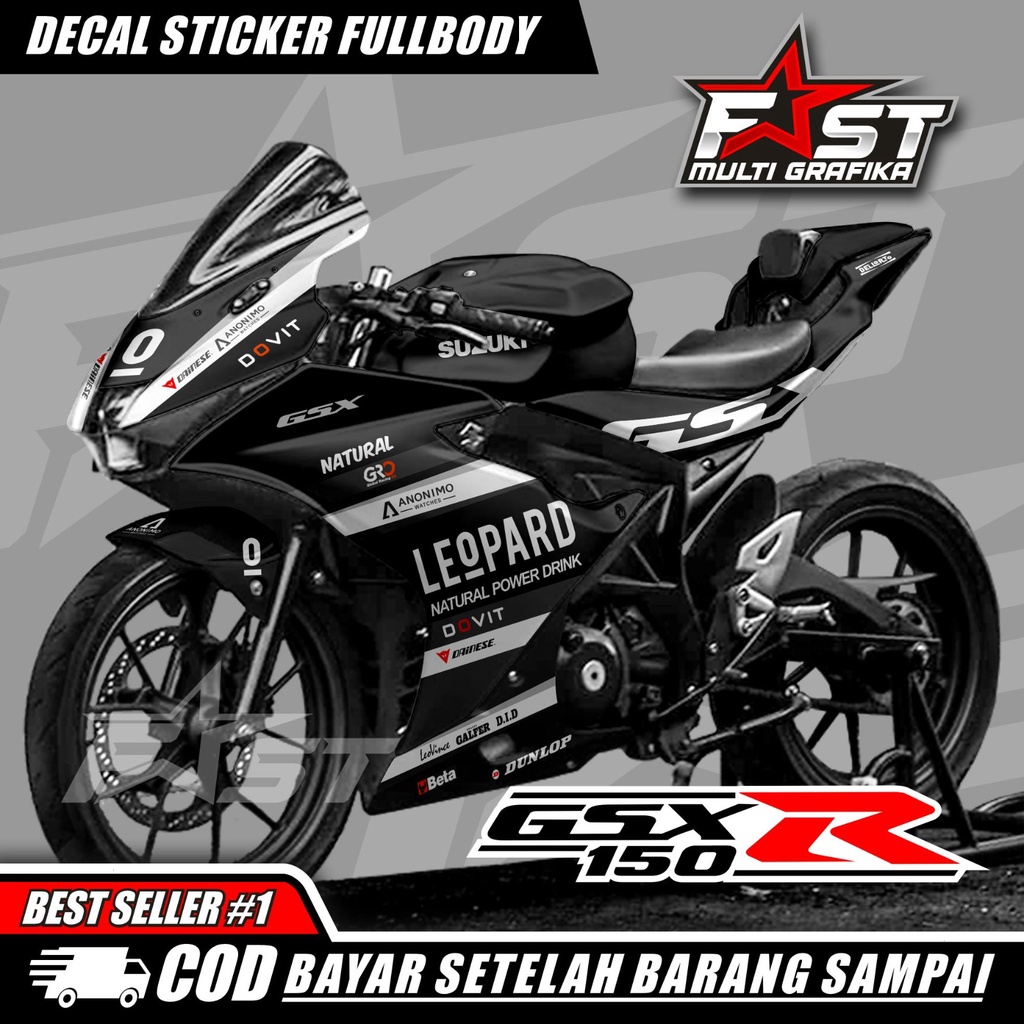 Gsx 150r decal GSX sticker full body decal Closed GSX Fullbody ...