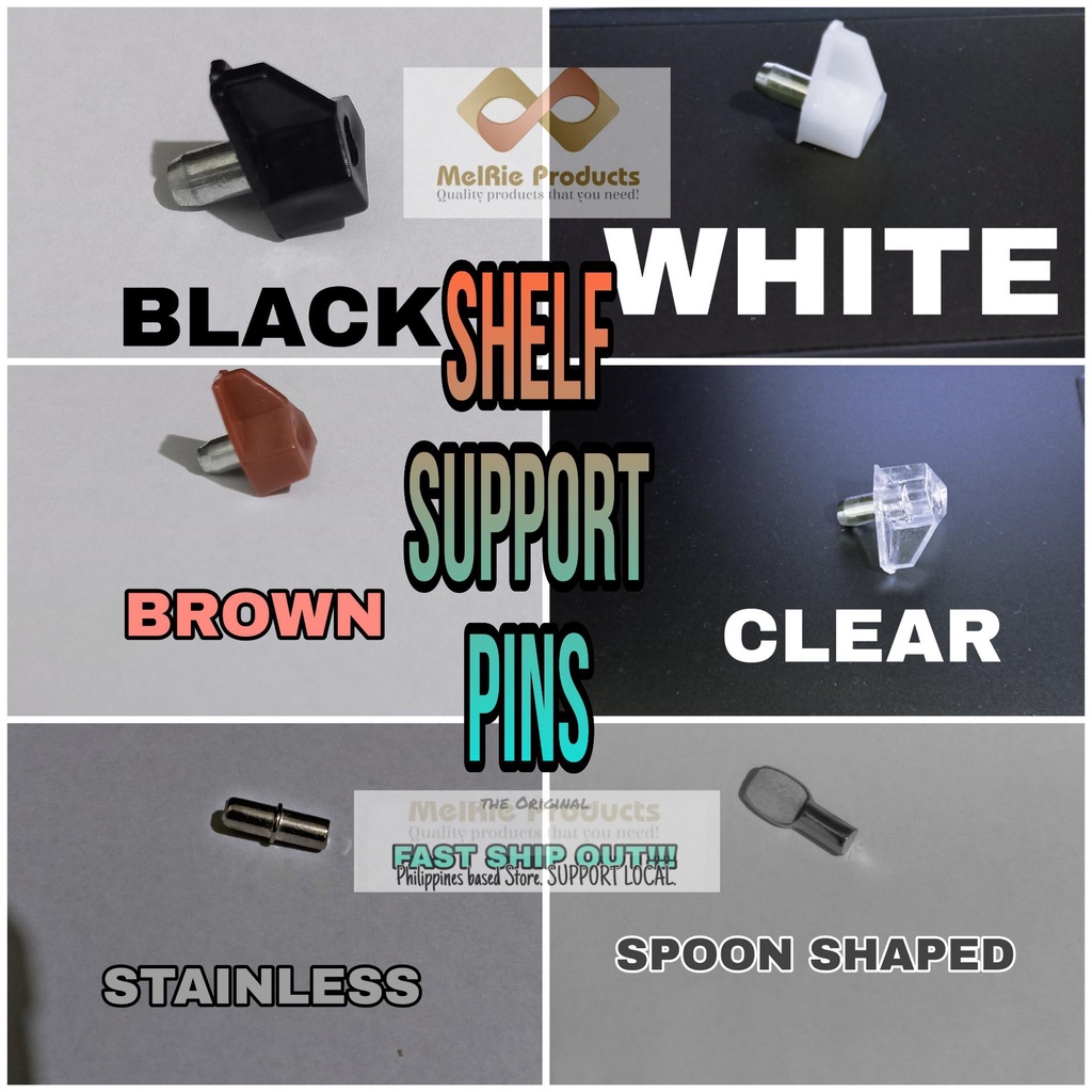 Shelf Support Pin for Adjustable/Removable Shelf Furniture Cabinet ...