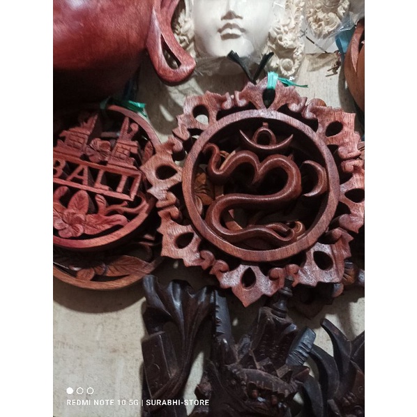 Omkara Wood Display Ongkara B | Shopee Philippines