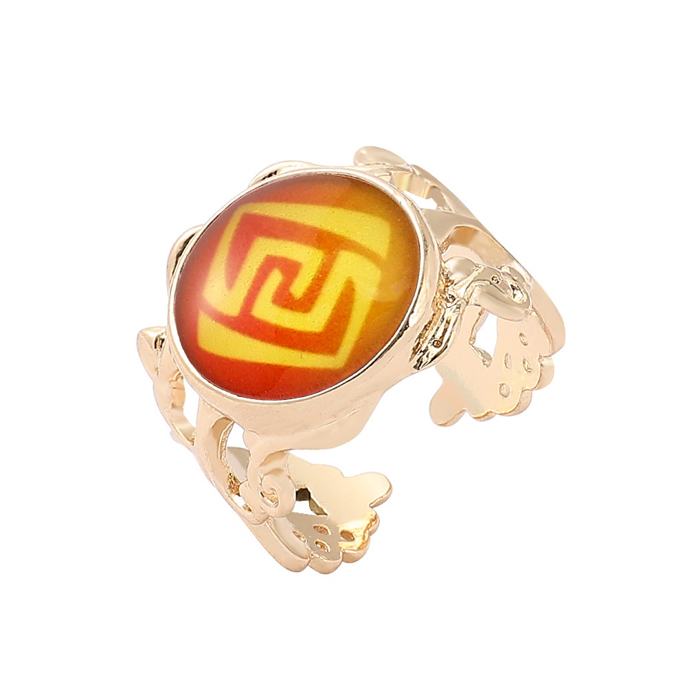 Genshin Impact Ring for Man and Women Character Luminous Rings Raiden ...
