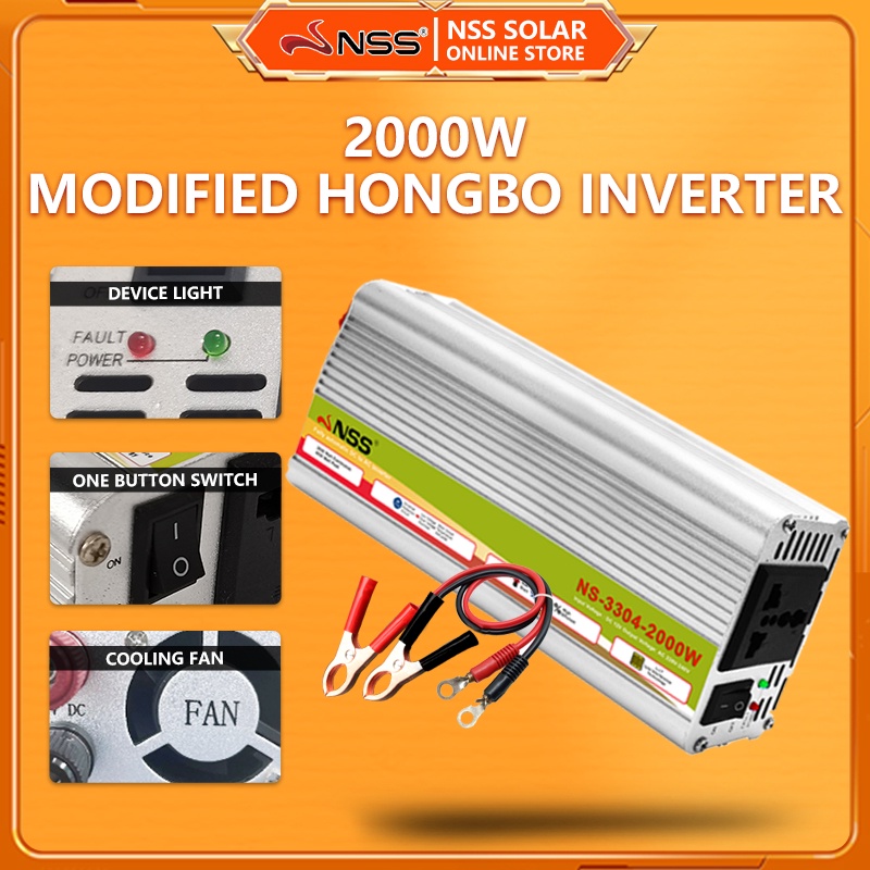 NSS Solar Inverter DC 12V - AC 220V Fully automatic solar current ...