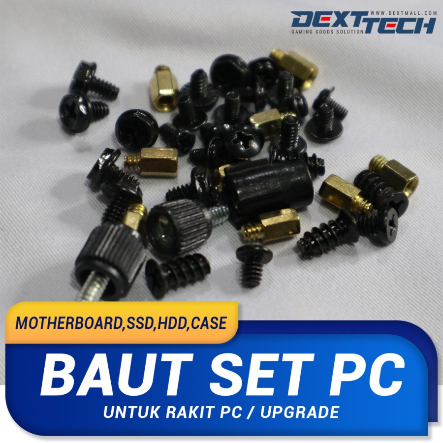 Bolt Set For PC Computer Case motherboard hdd ssd casing fan mix ...