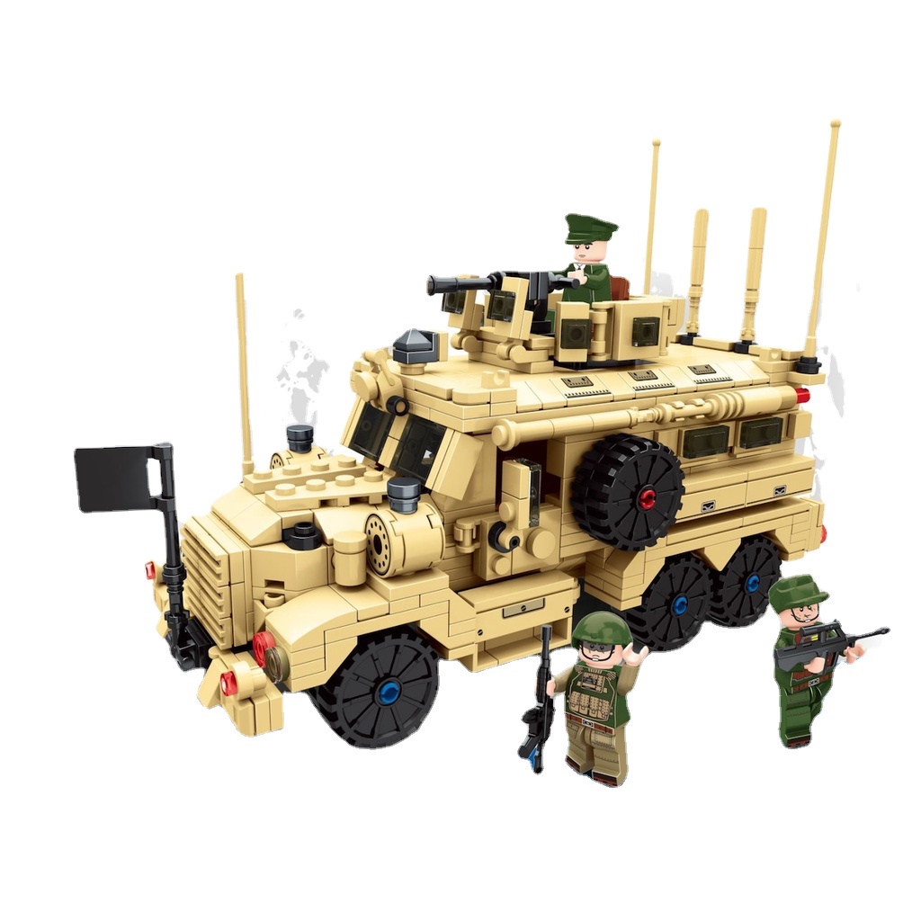 Mytopshop 802PCS MOC WW2 MRAP Mine Resistant Ambush Protected Vehicles ...