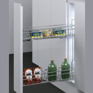 Condiments Pull out basket 2 layer 304 stainless | Shopee Philippines